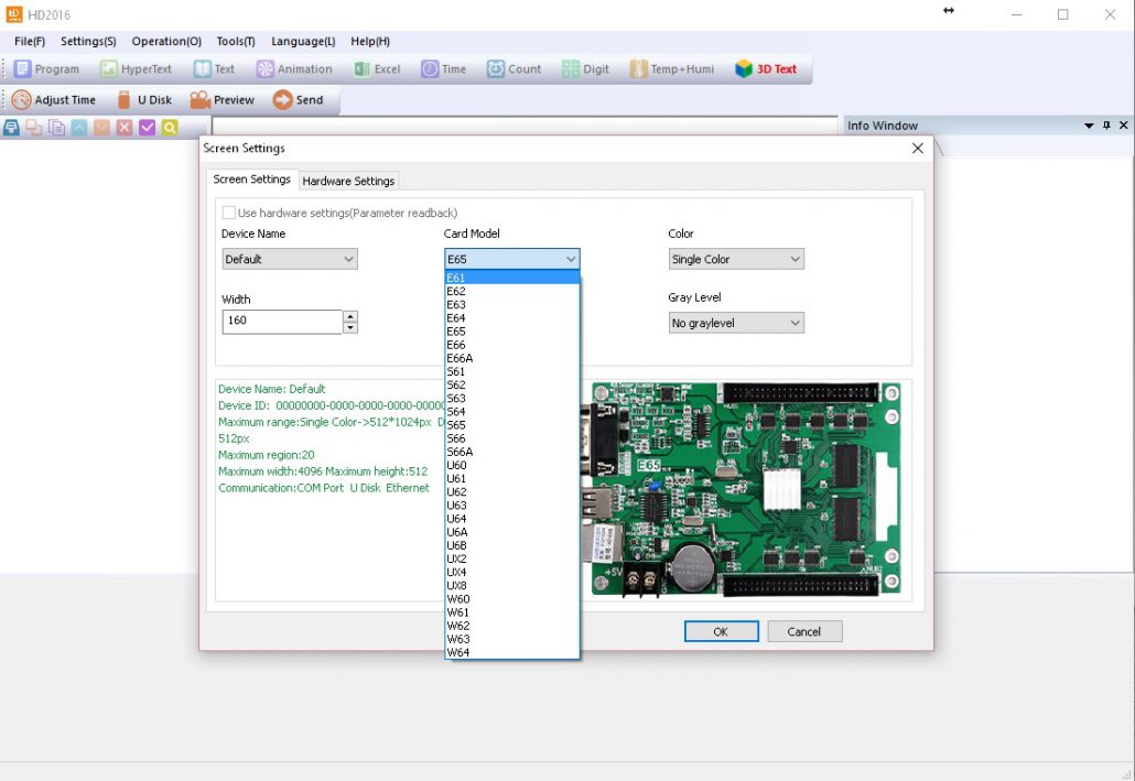 HD2016 beállítási útmutató – Ledtabla.hu